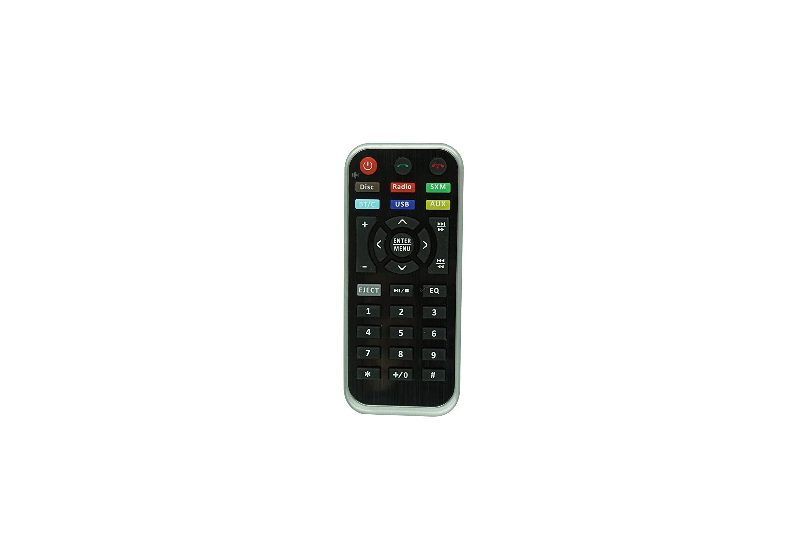 HCDZ Replacement Remote Control for Soundstream VR-1032XB VRN-65HXB VRN-65HXBV2 VRN-7HB VRN-DD7HB VR-75XB VR-63XB VRCPAA-7DR Double DIN SiriusXM Ready in-Dash DVD/CD/AM/FM Car Stereo Receiver