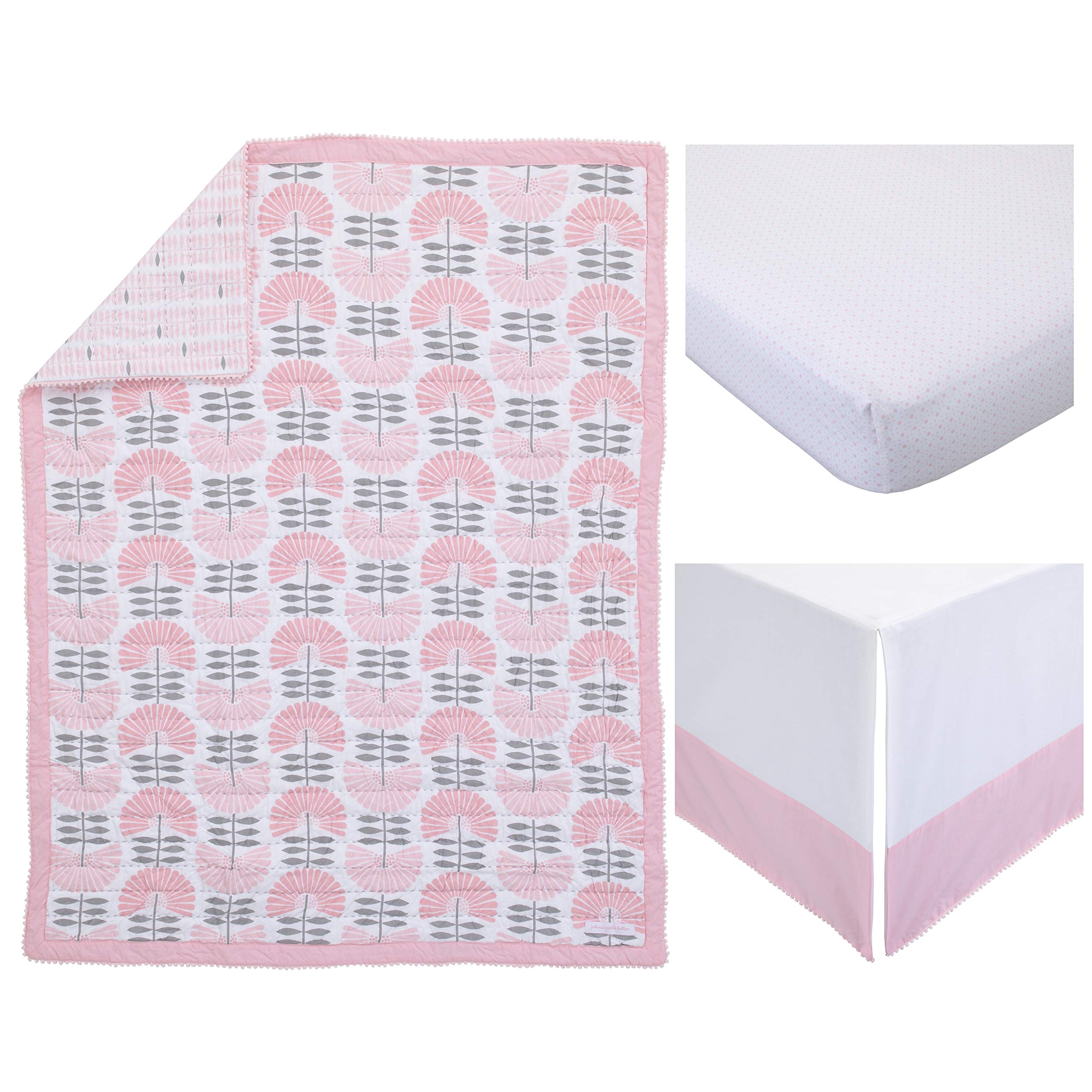 Petunia Pickle Bottom Dreaming in Dax 3 Piece Crib Bedding Set