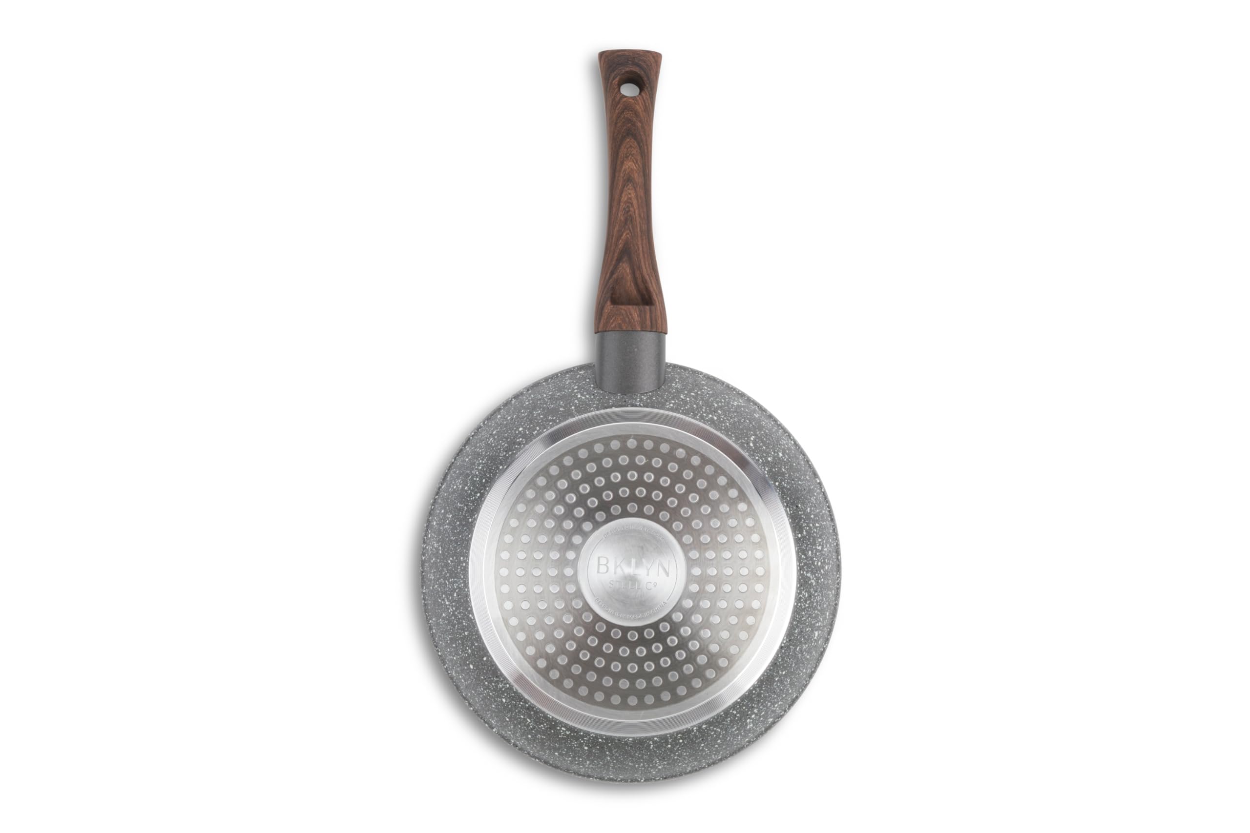 Brooklyn Steel Co. Virgo Aluminum Forged Nonstick Fry Pan - 8" - Grey