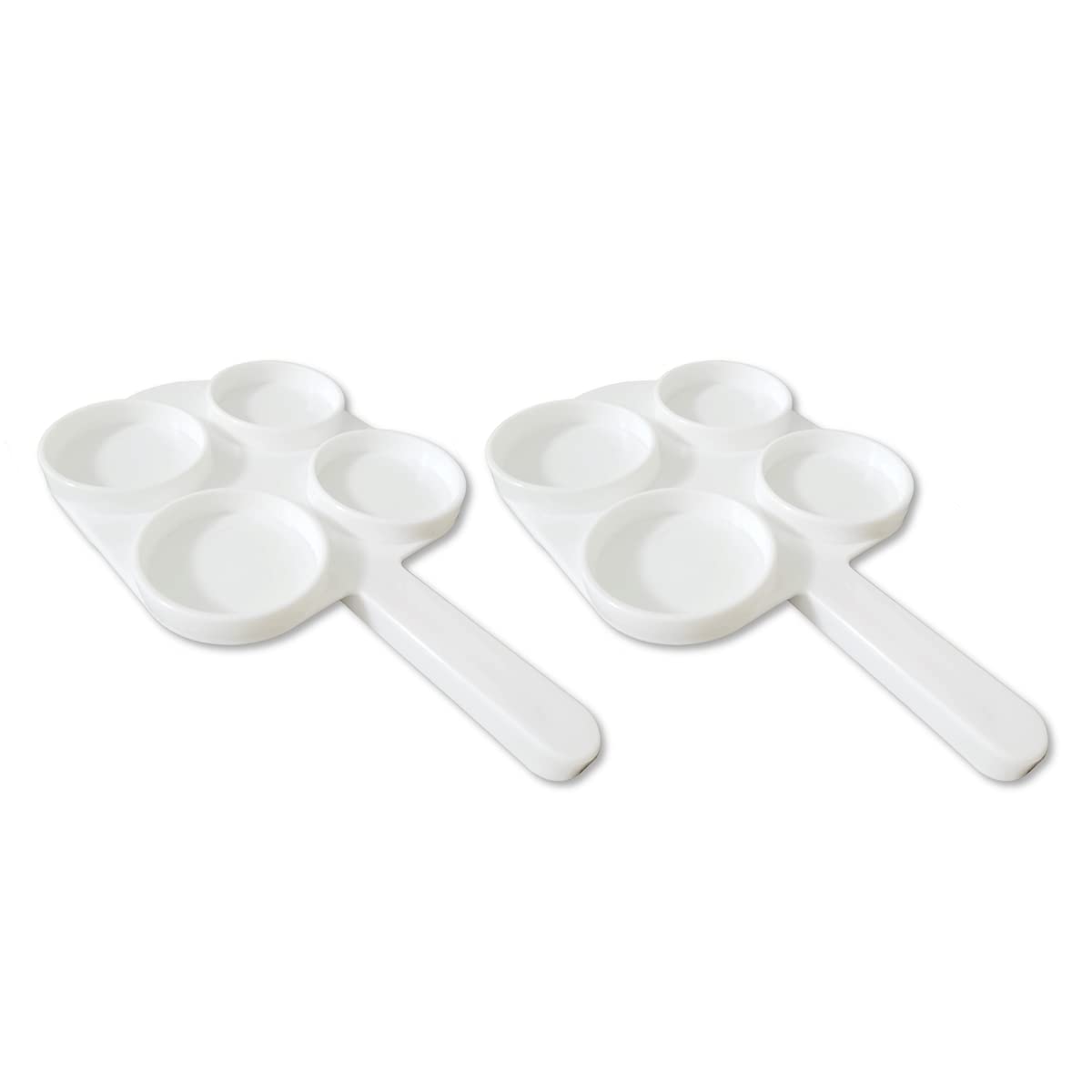 Acopelo 2 Pack Milk Sampling Tray, Milk Sampling Collection Tray, Mastitis Detection Board, Animal Husbandry Supplies