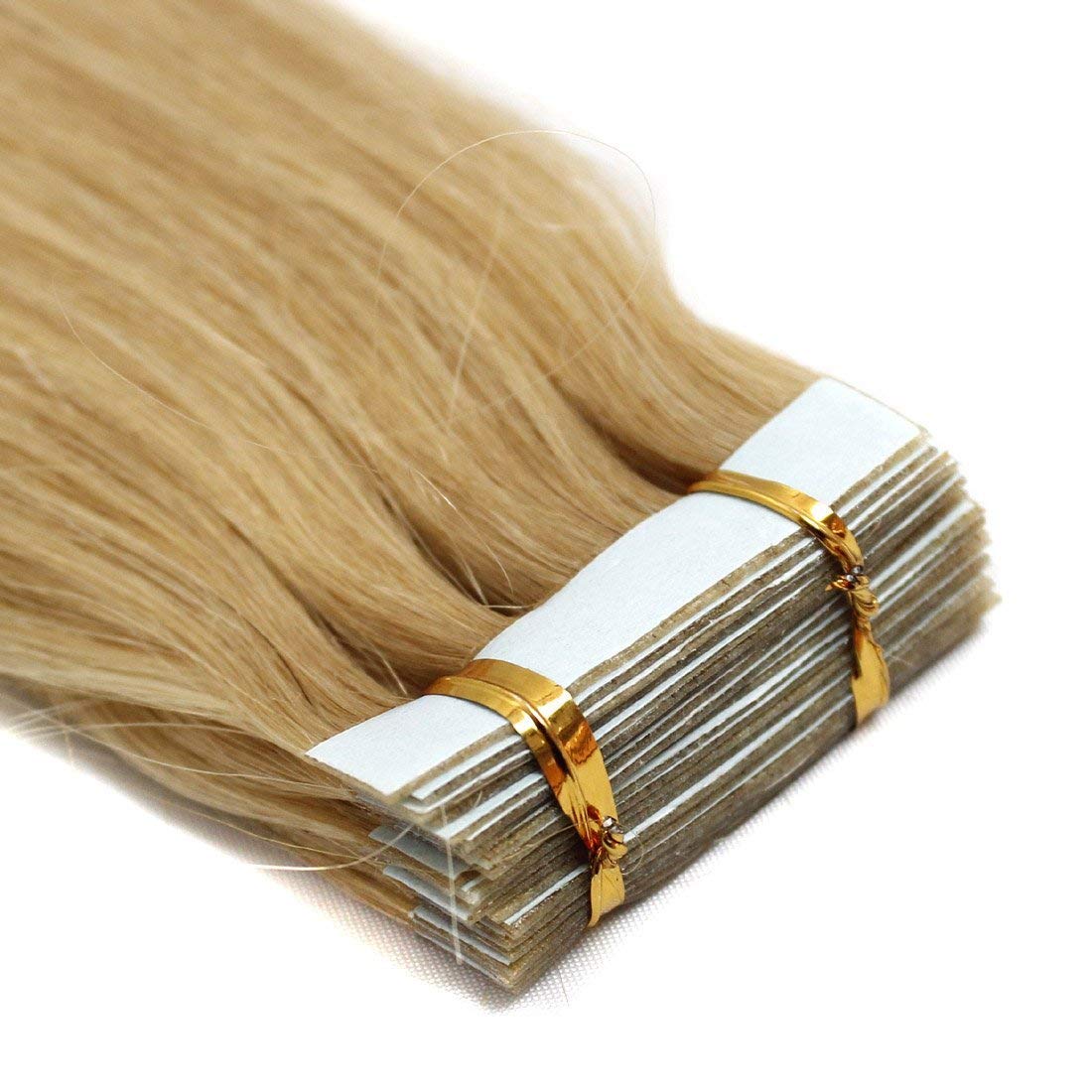 habis Remy Human Hair Extensions Tape In Straight Hair 20pcs#22 20''