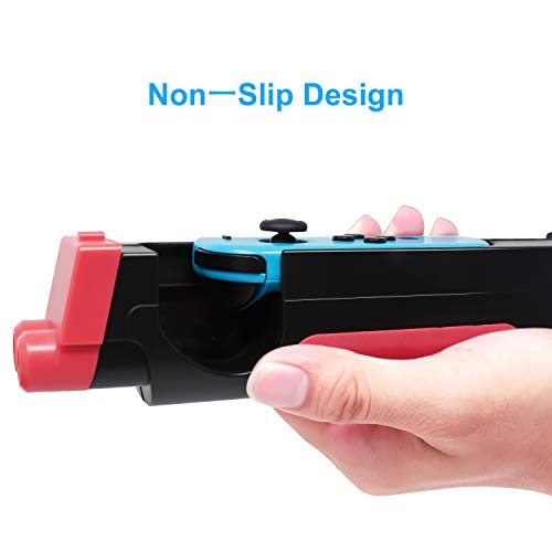FASTSNAIL Shooting Gun Compatible with Nintendo Switch/Switch OLED, Replacement for Joy-Con Gun Controller Game Gun Hand Grips Compatible with Nintendo Switch Joycons/Switch OLED