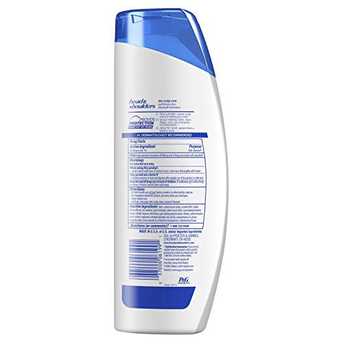 Head & Shoulders Dry Scalp Care Daily-Use Anti-Dandruff Paraben Free Shampoo, 13.5 Fl Oz