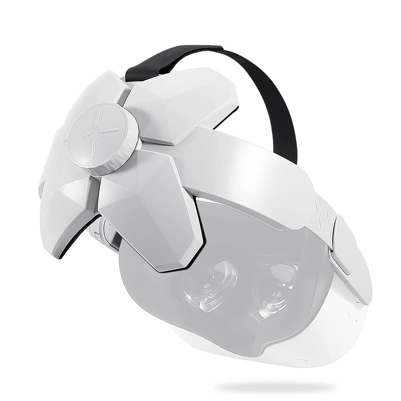 Adjustable Head Strap for Oculus Quest 2, Replacement for Elite Strap, for Enhanced Support and Comfort in VR, Suitable for Children and Adults (Headset Not Included)