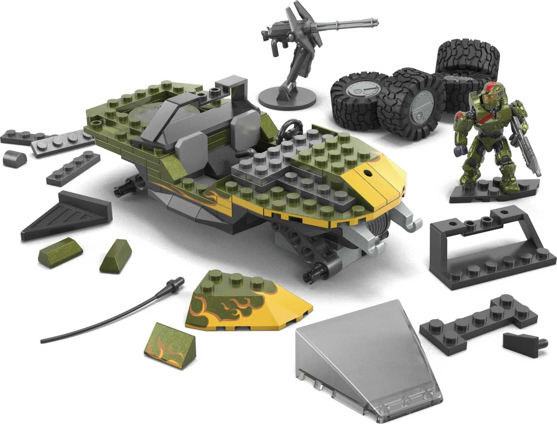 Halo Red Team Warthog Rescue 324 Pieces