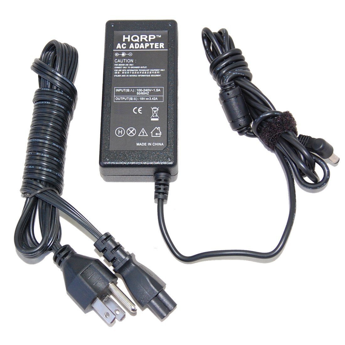 HQRP 19V AC Adapter Compatible with JBL Xtreme, Xtreme 2 Portable Wireless Bluetooth Speaker Power Supply Cord Adaptor Charger JBLXTREMEBLUUS NSA60ED-190300 + Euro Plug Adapter