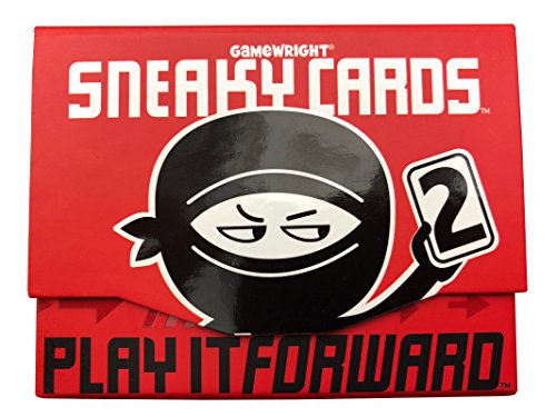 Gamewright Sneaky Cards 2 - Play It Forward Multi-colored, 5"