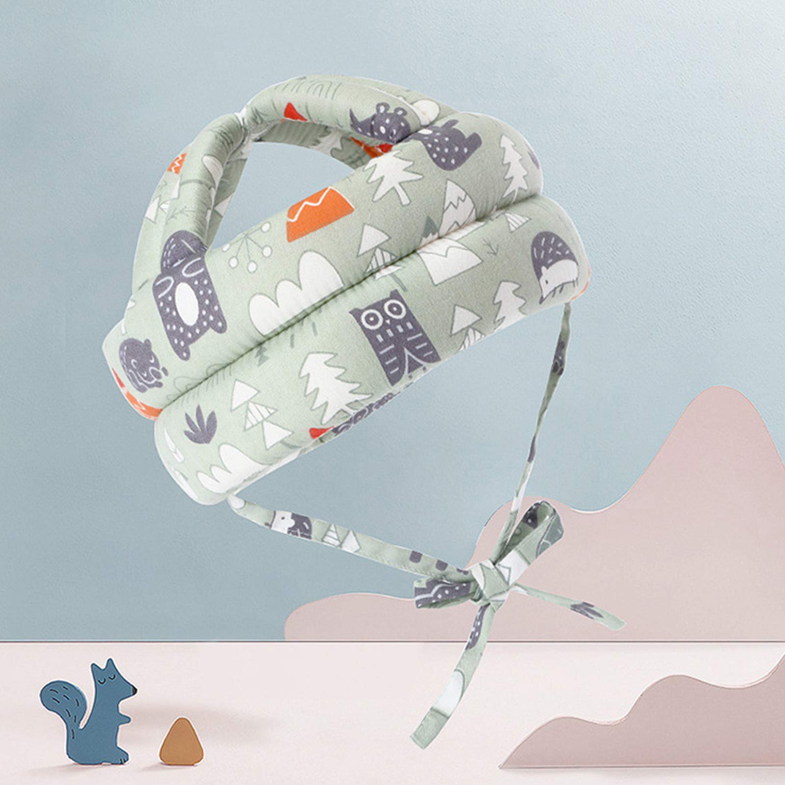 DaMohony Baby Helmet for Crawling Walking, Baby Infant Toddler Helmet Head Protector, No Bump Safety Head Cushion Bumper Bonnet, Baby Safety Headguard Shock-Absorbent Protective Hat