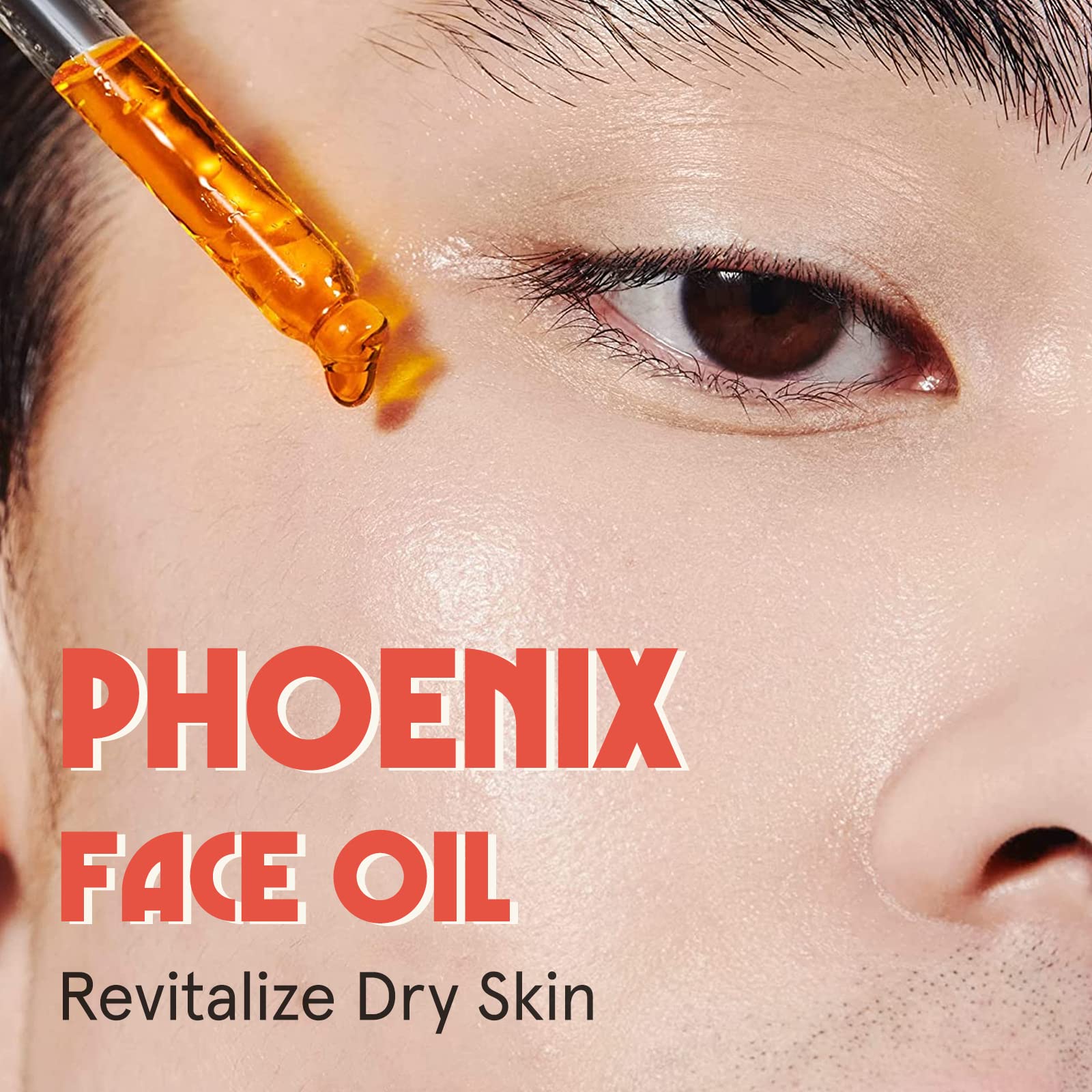 HERBIVORE Phoenix Rosehip Anti Aging Face Oil – Moisturizing Oils with CoQ10, Concentrated Antioxidants & Vitamin E, Replenish & Renew Dry Skin, Vegan, 0.3 oz