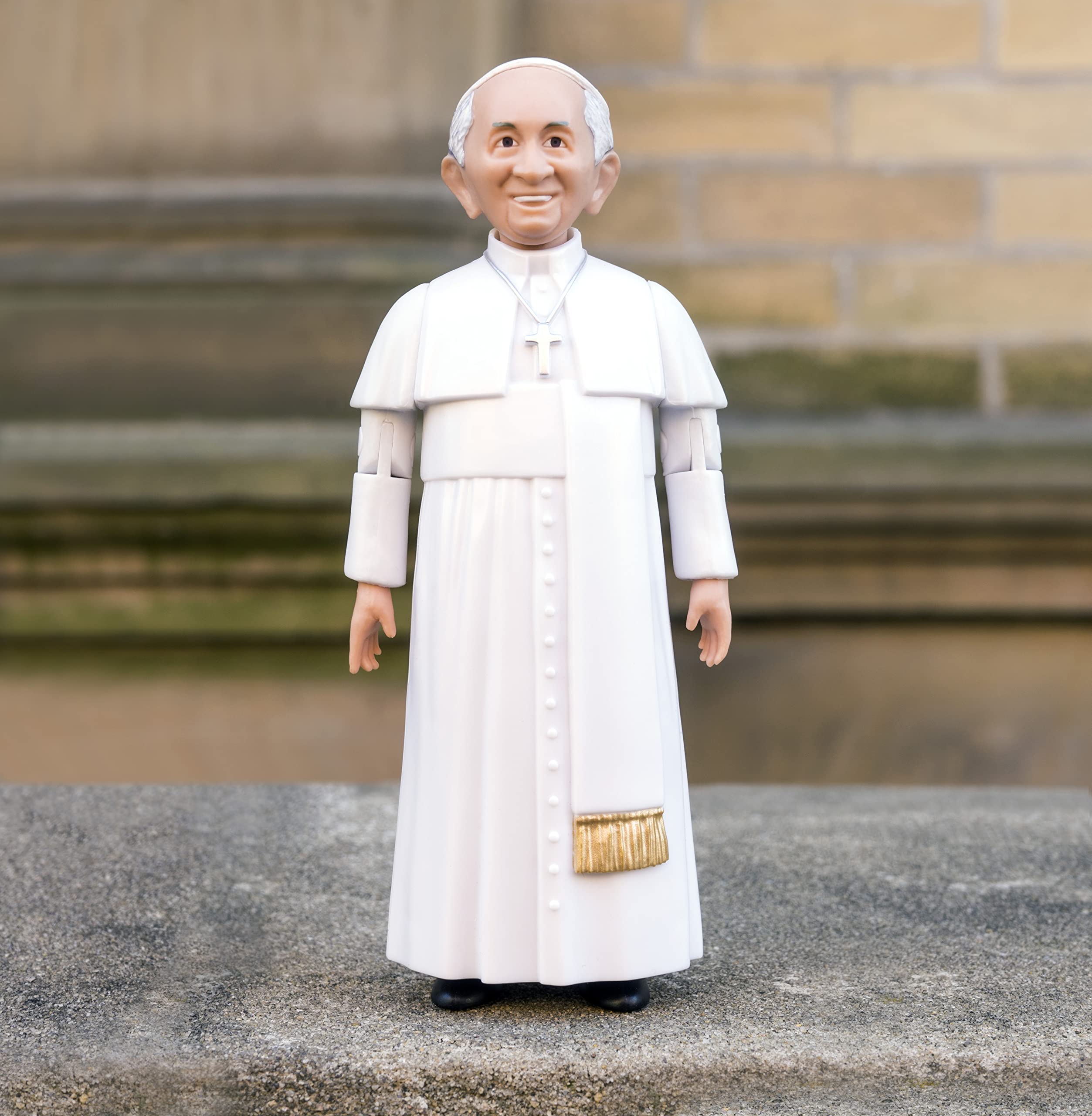 FCTRY Pope Francis Real Life Action Figure: Collectible Figurine - Perfect for Collectors, Gag Gift, Funny Idea & Souvenirs