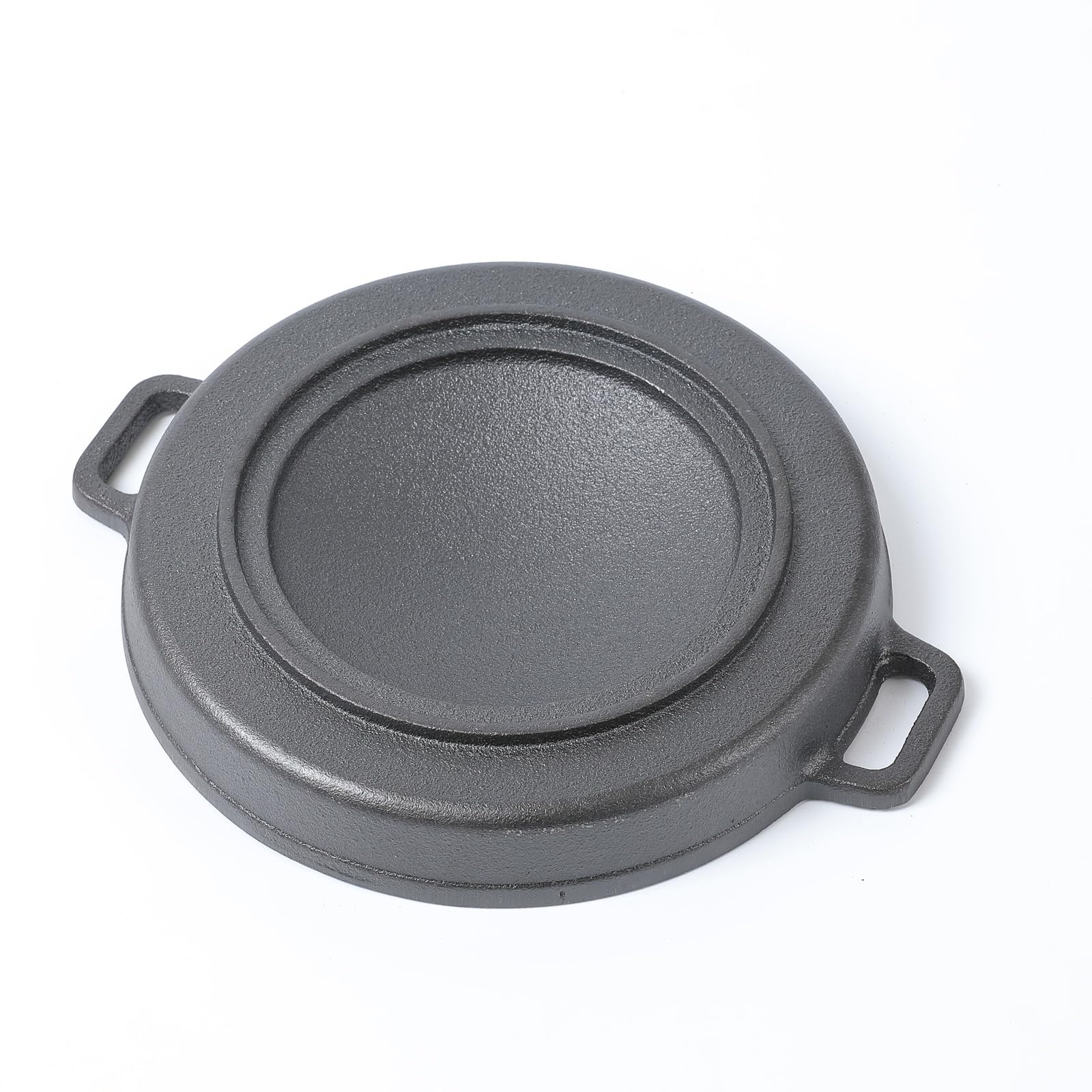 HAWOK Pre Seasoned Yakiniku Plate Cast Iron Portable Mini Grill pans Griddles set of 4………