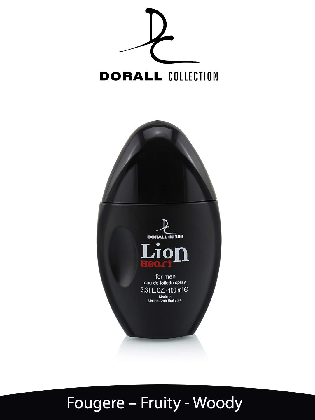 Lion Heart By Dorall Collection, Eau De Toilette, 100ml Spray Cologne For Men