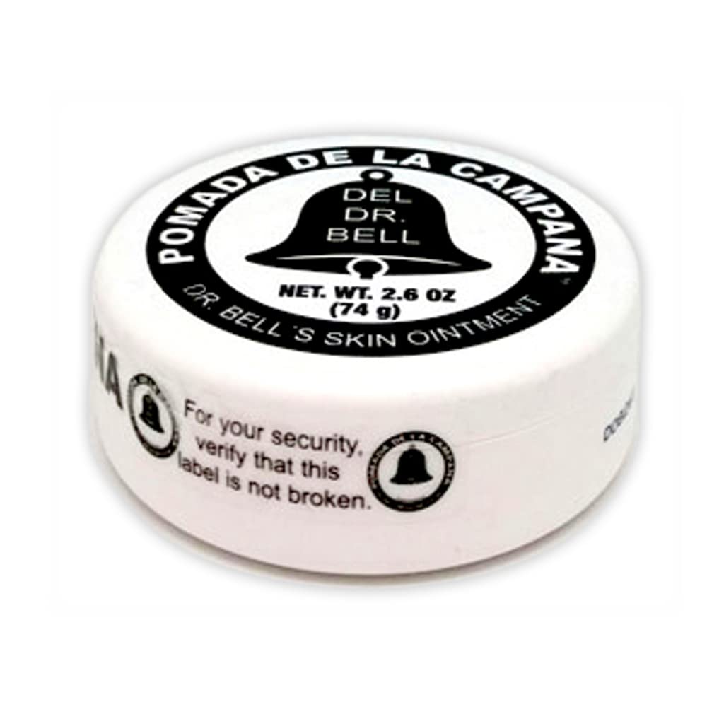 Pomada De La Campana Medicated Cream - Crema Medicada 1.2 Oz (Pack of 2) by Dr Bell's