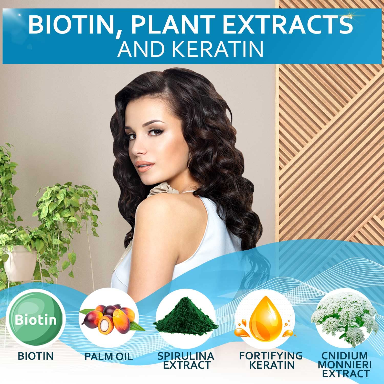 BELLISSO Biotin Heat Protectant Spray with Moroccan Argan Oil and Biotin Shampoo and Conditioner Set and Biotin Hair Mask