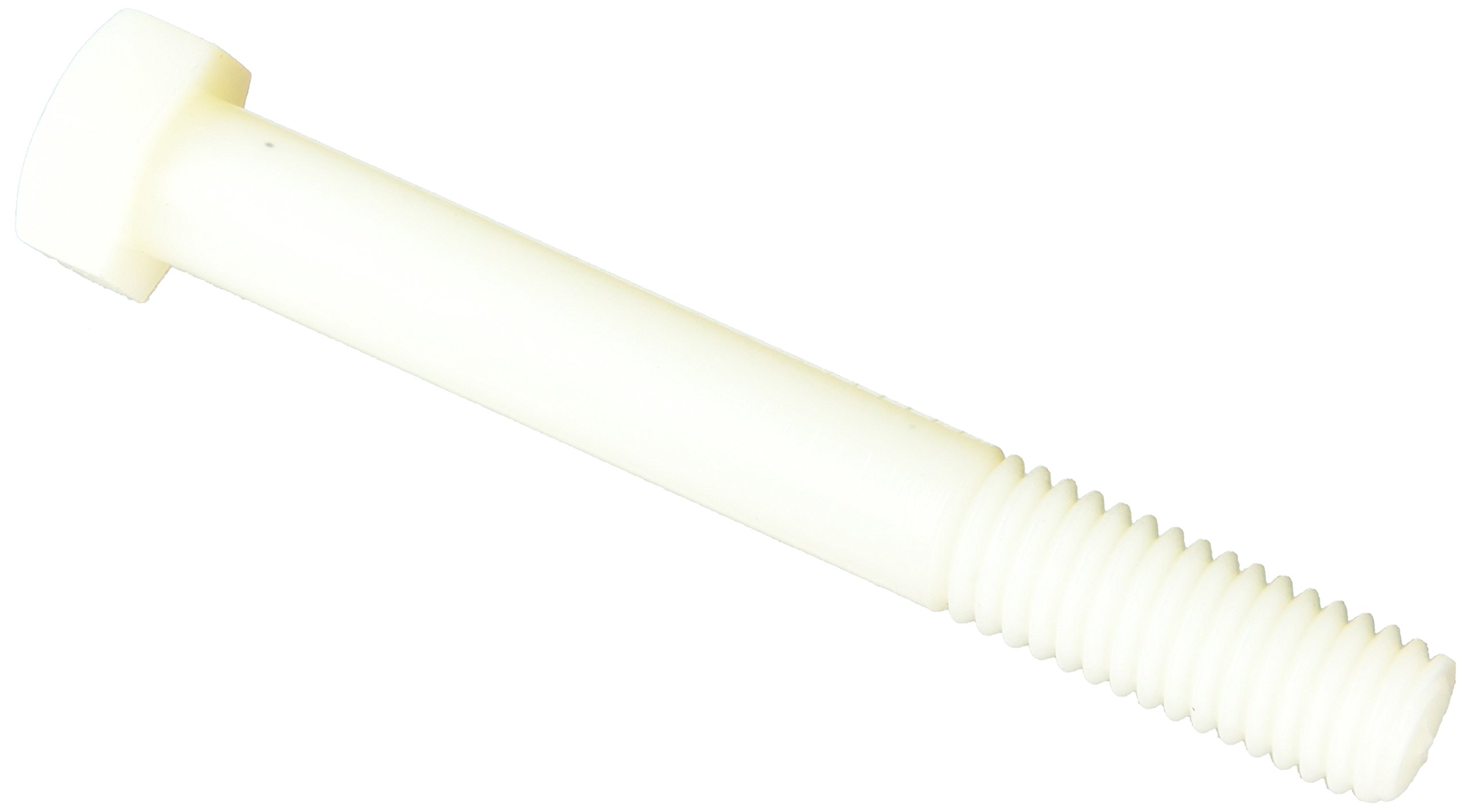 Hard-to-Find Fastener 014973168407 Nylon Hex Bolts, 3/8-16 x 3, Piece-6