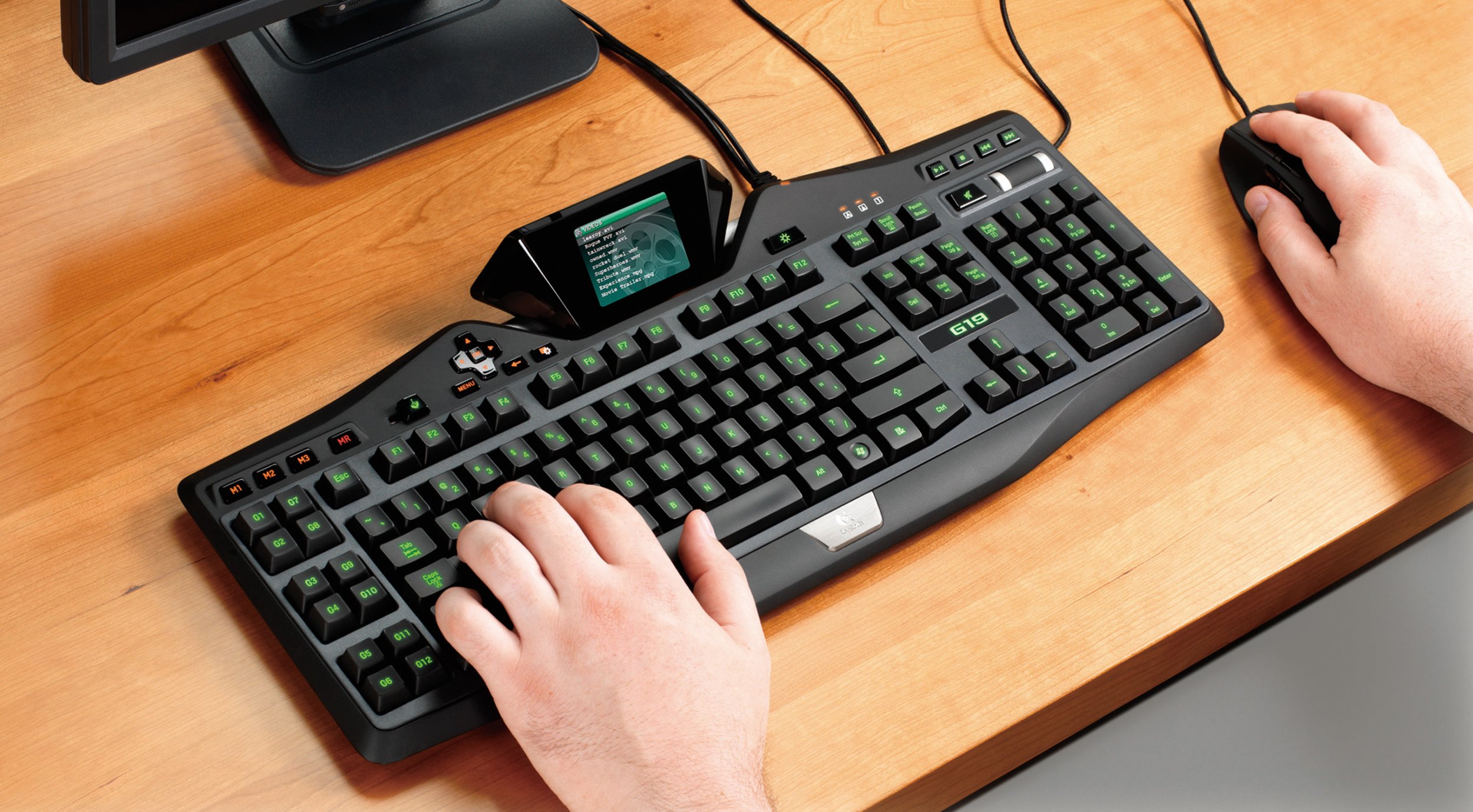 Logitech G19 Programmable Gaming Keyboard with Color Display