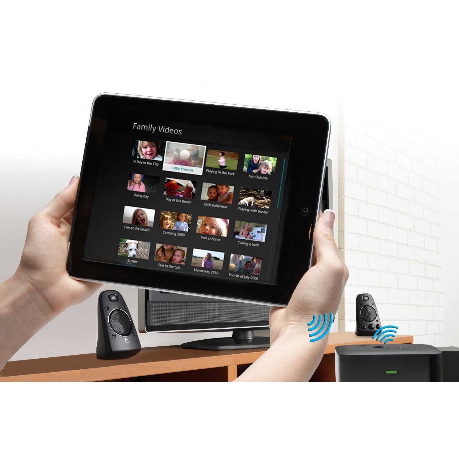 Logitech Wireless Speaker Adapter for Bluetooth Audio Devices