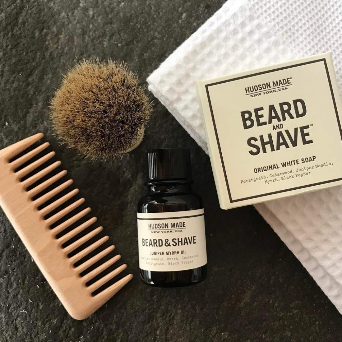 Hudson Made - Beard & Shave Soap (Original White)