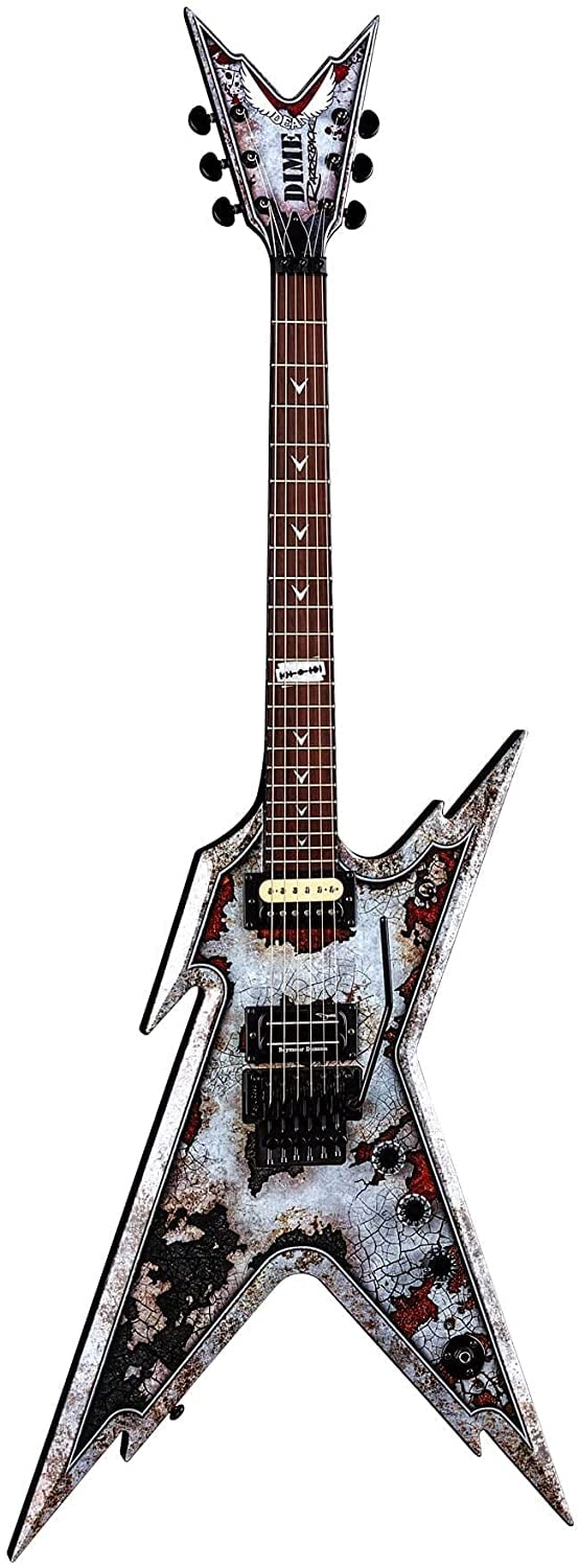 Dean Razorback Rust Electric Guitar with Case Custom Graphic, RZR RUST