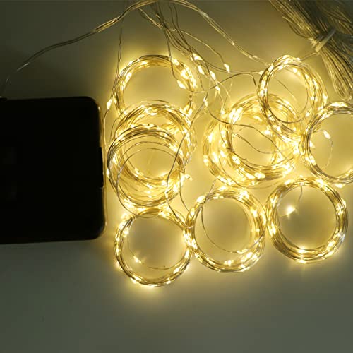 Christmas Lights,3X3M Solar Led String Light, Outdoor Fairy Curtain Lights, Garland Window Christmas Decoration, for Home Garden Party Solar Lamp