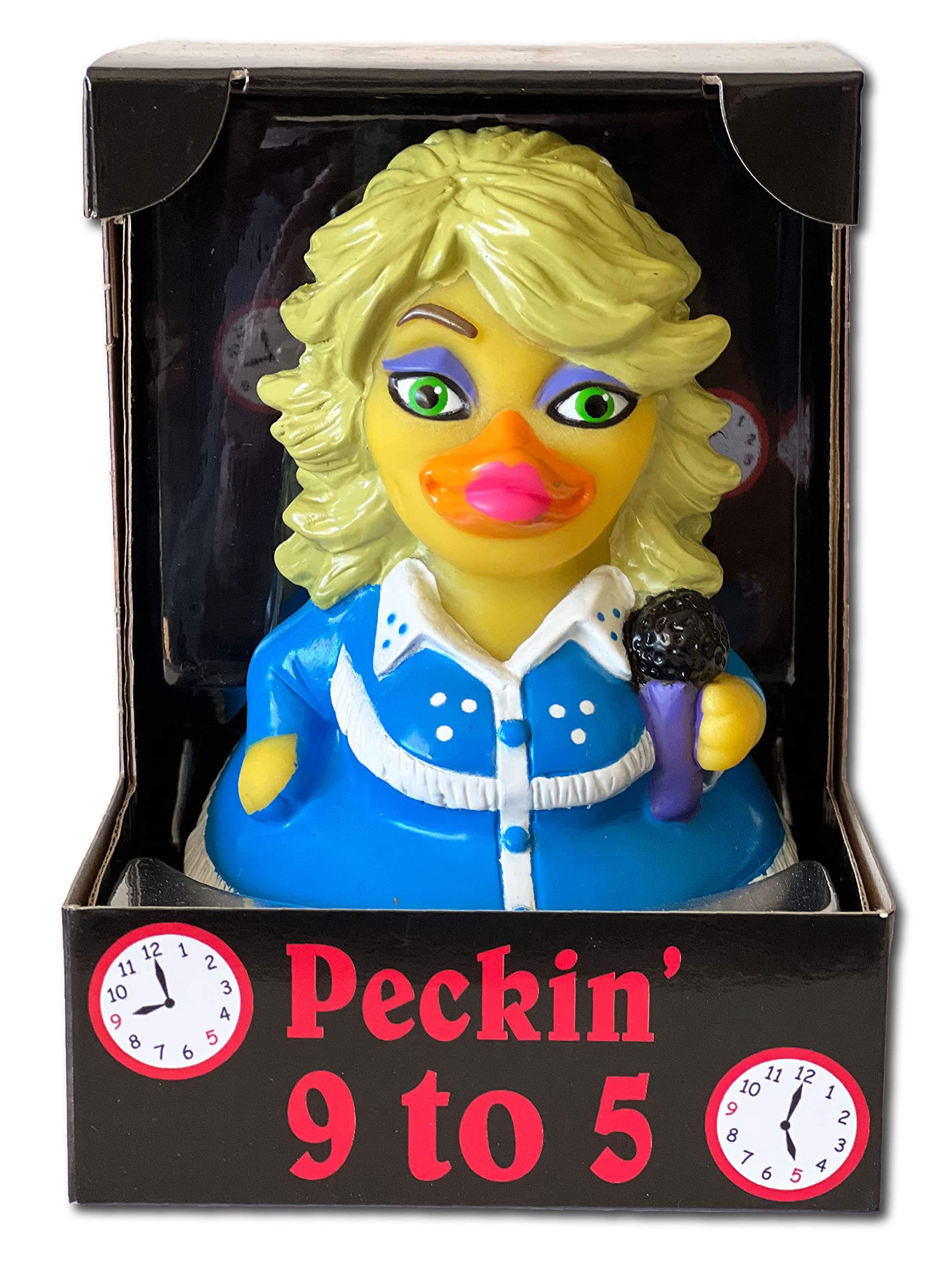 CelebriDucks Notorious R.B. Gins-Bird Floating Rubber Ducks - Collectible Bath Toy Gift for Kids & Adults of All Ages