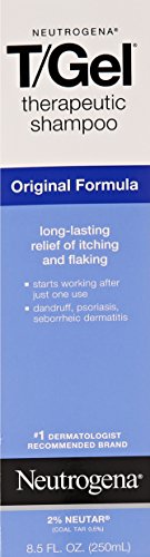 Neutrogena T/Gel therapeutic Shampoo, Original Formula, 8.5 Fluid Ounce (Pack of 6)