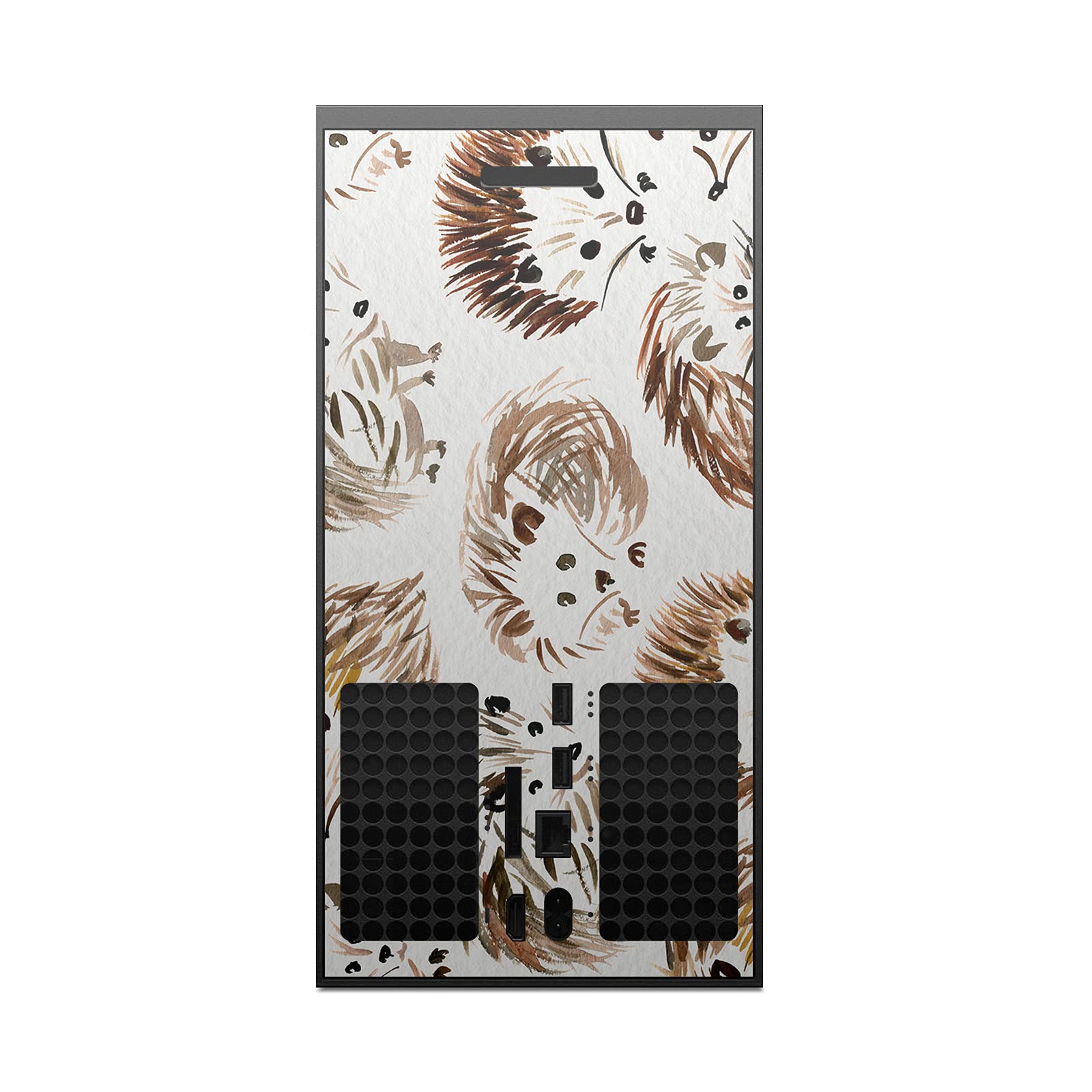 Head Case Designs Officially Licensed Cat Coquillette Hedgehogs Art Mix Vinyl Sticker Gaming Skin Decal Cover Compatible With Xbox Series X Console and Controller Bundle