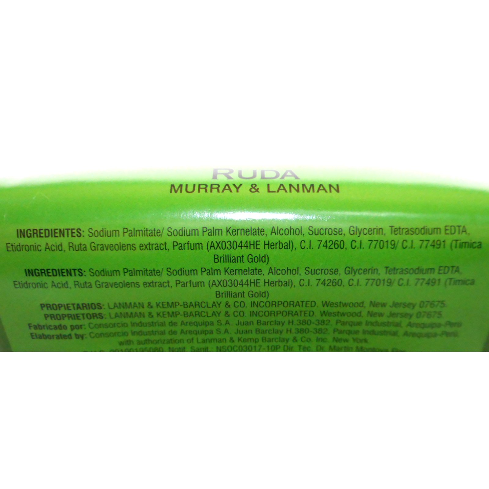 M & L Rue (Ruda) Soap Set of 2 with in the U.s. and It's Territories!