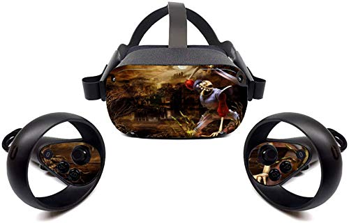 action adventure Oculus Quest Skin Cover for VR Headset System and Controller by ok anh yeu
