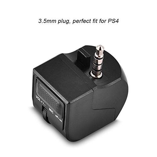 SALUTUY Adapter, Lightweight and Portable Adjustable Volume Volume Controller for VR Grip Game Accessories for Indoor