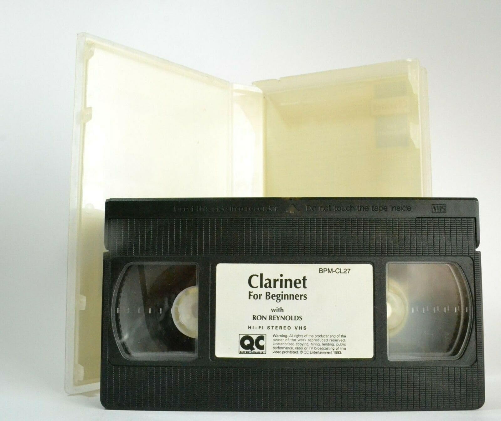 Clarinet For Beginners [Ron Reynolds]: Educational - Music Lessons - Pal VHS
