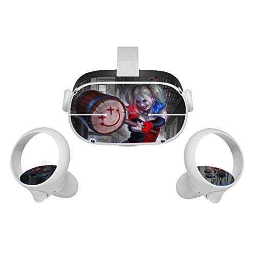Amala NAIDU The Singer Girl VR Oculus Quest 2 VR Headset and Controller Skin, Vinyl Decal Skin for VR Headset and Controller, Virtual Reality Protective Accessories
