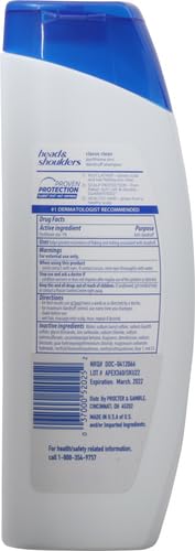 Head and Shoulders Green Apple Anti-Dandruff Paraben Free 2 In 1 Shampoo and Conditioner, 13.5 fl oz