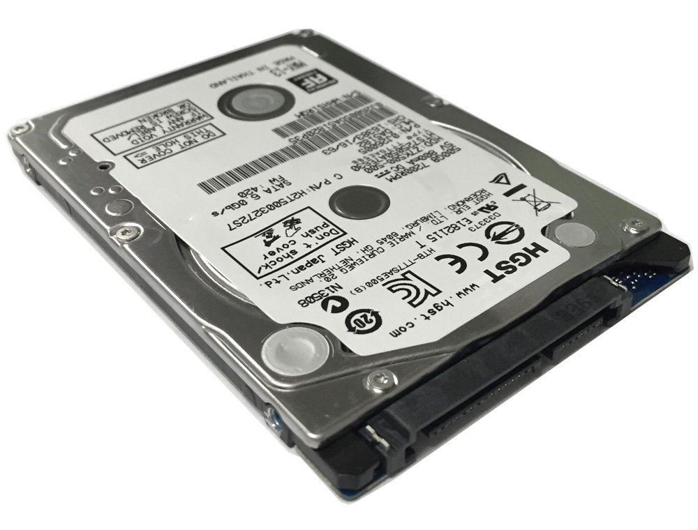 HGST Travelstar 2.5-Inch 500GB 7200RPM SATA III 32MB Cache SATA 6Gbps Internal Bare or OEM Drives (HTS725050B7E630)