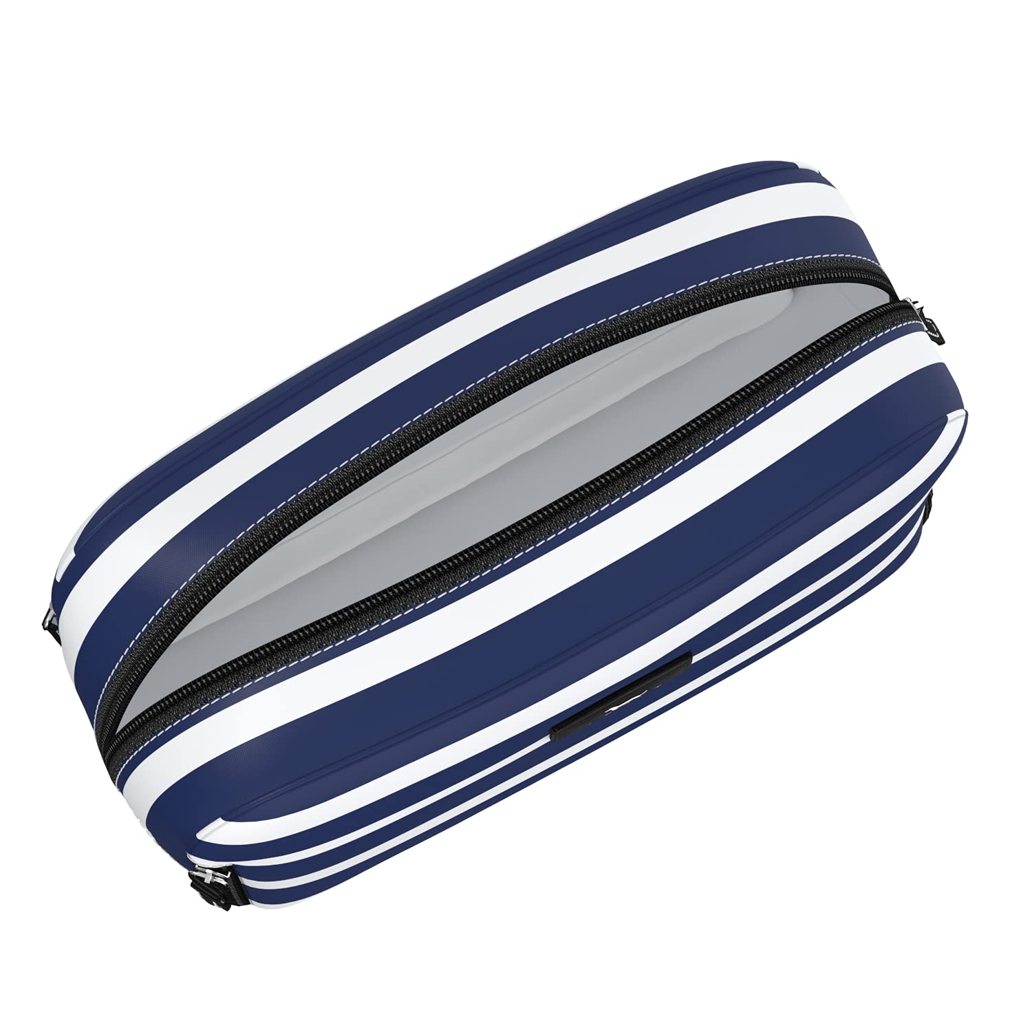 SCOUT 3-Way Bag - Travel Makeup Pouch and Toiletry Bag for Women with Three Zipper Compartments - Stands Upright, Wipes Clean