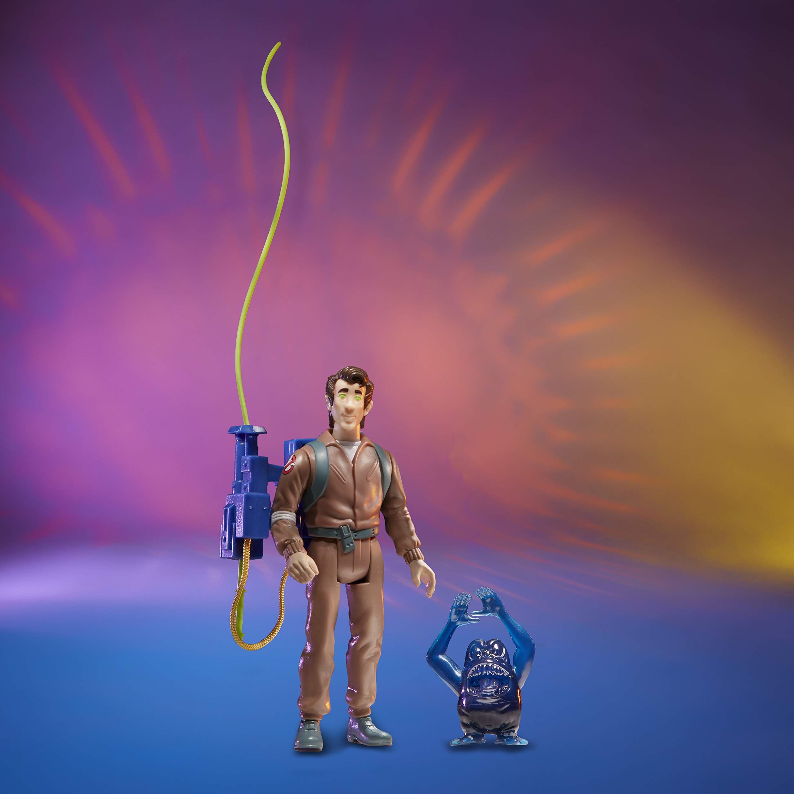 Ghostbusters Kenner Classics Peter Venkman and Grabber Ghost Retro Action Figure Toy with Accessories Great Gift for Collectors and Fans