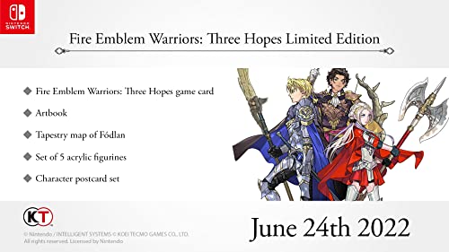 Fire Emblem Warriors: Three Hopes [Limited Edition] (European Version)