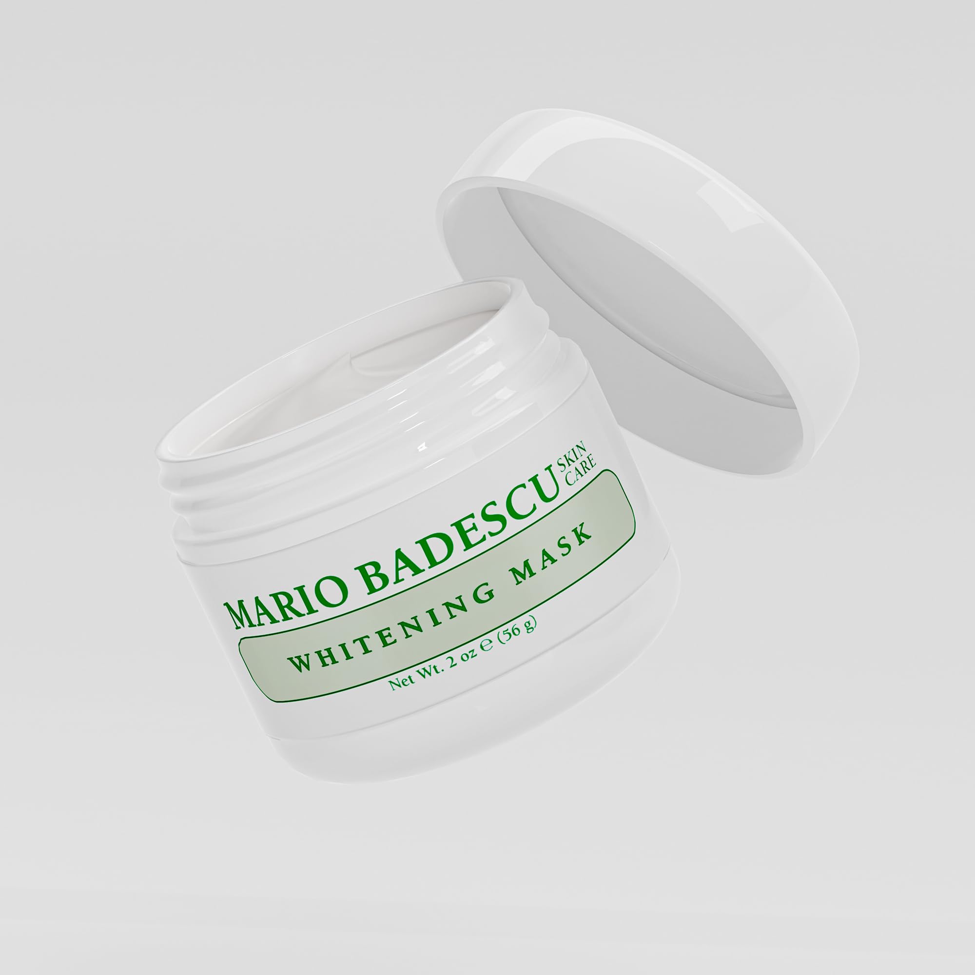 Mario Badescu Kojic Acid Whitening Mask - Illuminating Face Mask for Brightening, Hydration & Discoloration - With Grapeseed Oil, Beeswax & Vitamin E for Smoother, Radiant Skin, 2 Oz