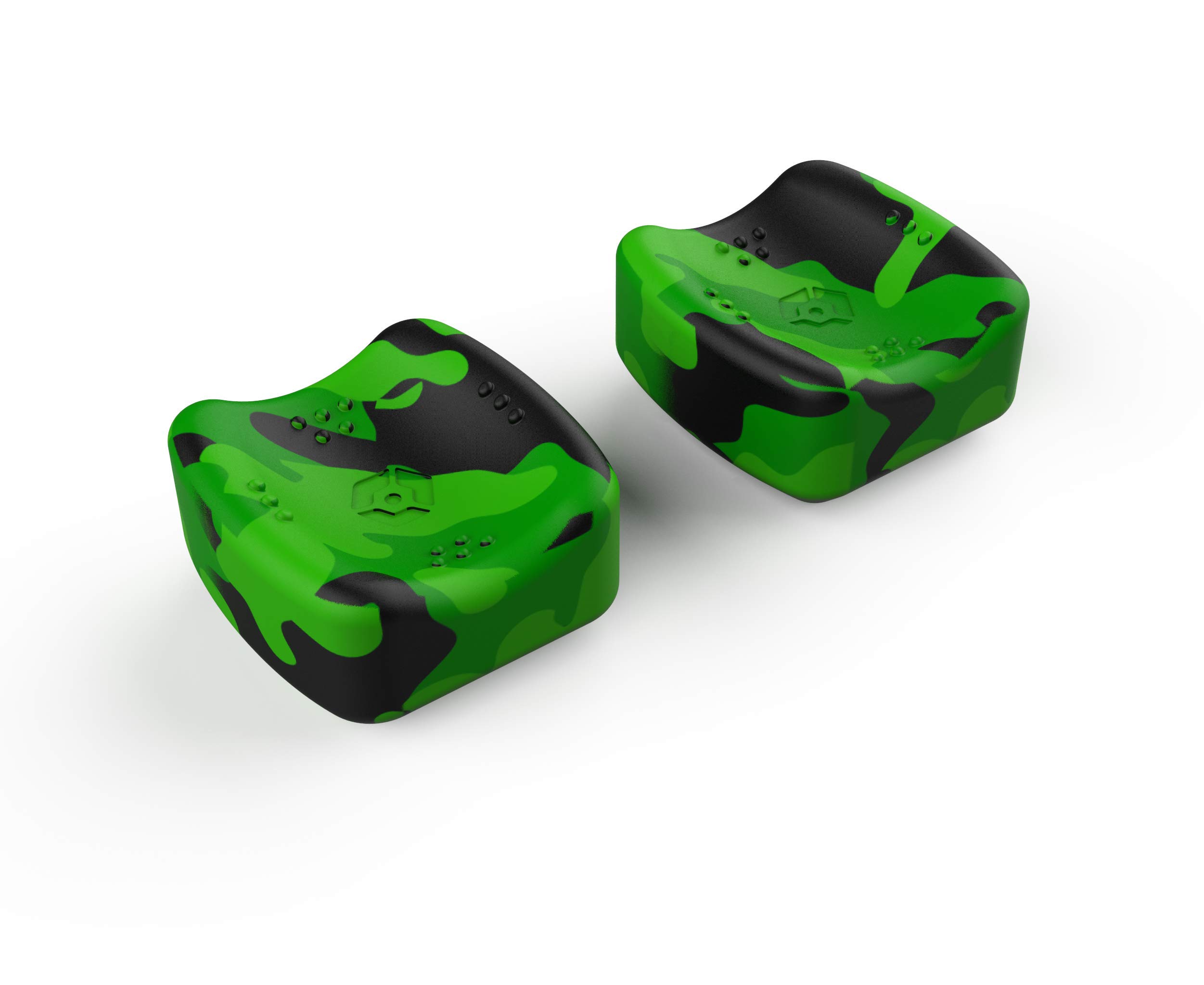 Gioteck STGX Thumb Grips Xbox Series X/S – Caps/Caps/Protective Silicone for Xbox X/S Joysticks Grips – Anti Slip – Aim – Xbox Series X/S Controller Protector – Camo Green