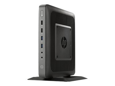 HP G4V28UT#ABA Flexible Thin Client T620 Tower Desktop, 4 GB RAM, 16 GB SSD, AMD Radeon HD 8330E, Black