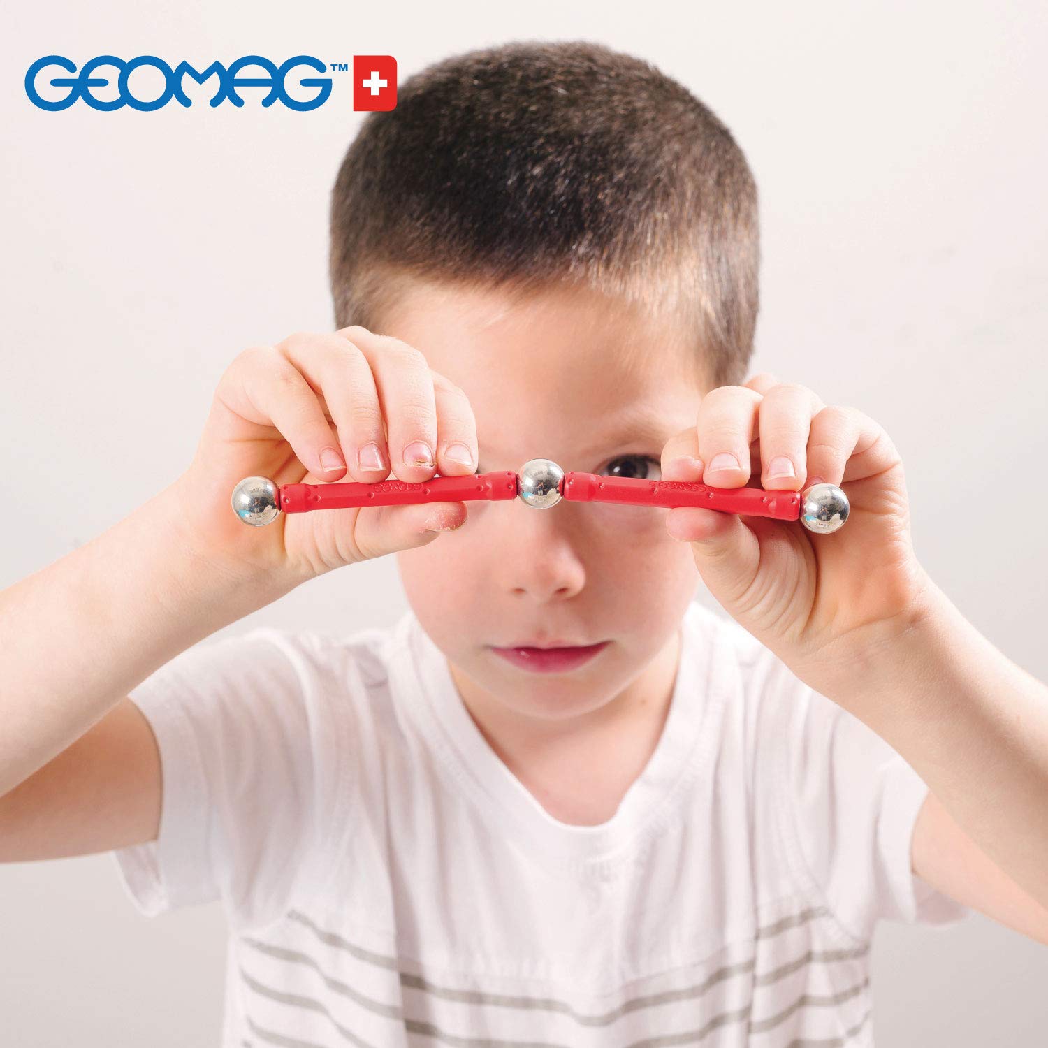Geomag Magnetic Sticks and Balls Building Set | Magnet Toys for STEM, Creative, Educational Construction Play | Swiss-Made Innovation | Confetti 88 Piece Age 3+