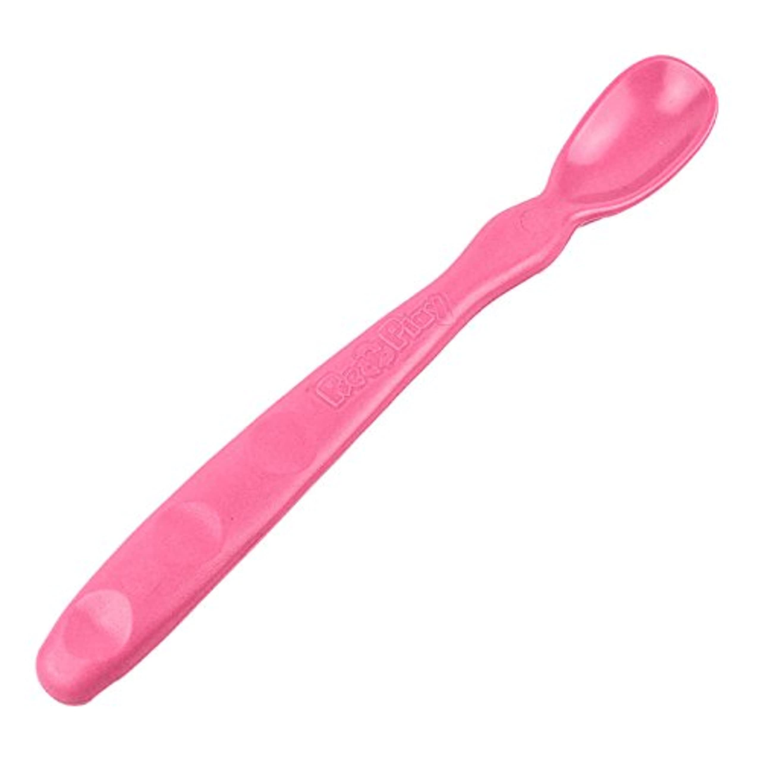 Re-Play Made in the USA 4 Pack Infant Spoons With Travel Case - Butterfly