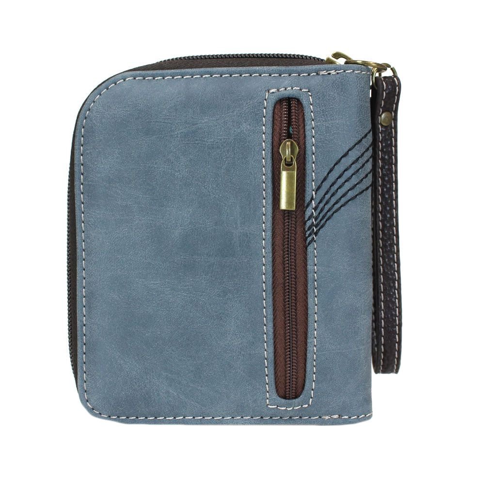 Chala Piano Zip-Around Wristlet Wallet, Music Lover Piano Player Teacher