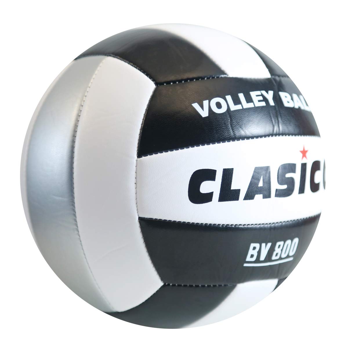 Actvivid Clasico Outdoor Beach Volleyball Gifts for Childs,Come with Pump and Needle (Black)