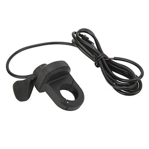 Aoutecen Electric Bike Thumb Throttle, Right Thumb Throttle Accelerator ABS E Bike Accelerator Throttle for 12V to 72V E Bike Electric Scooter
