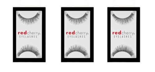 Red Cherry Eyelashes #747s (3 Pair Packs)