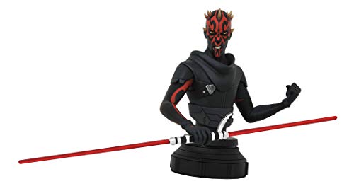 Diamond Select Toys Star Wars Rebels: Darth Maul 1:7 Scale Bust, Multicolor, 6 inches