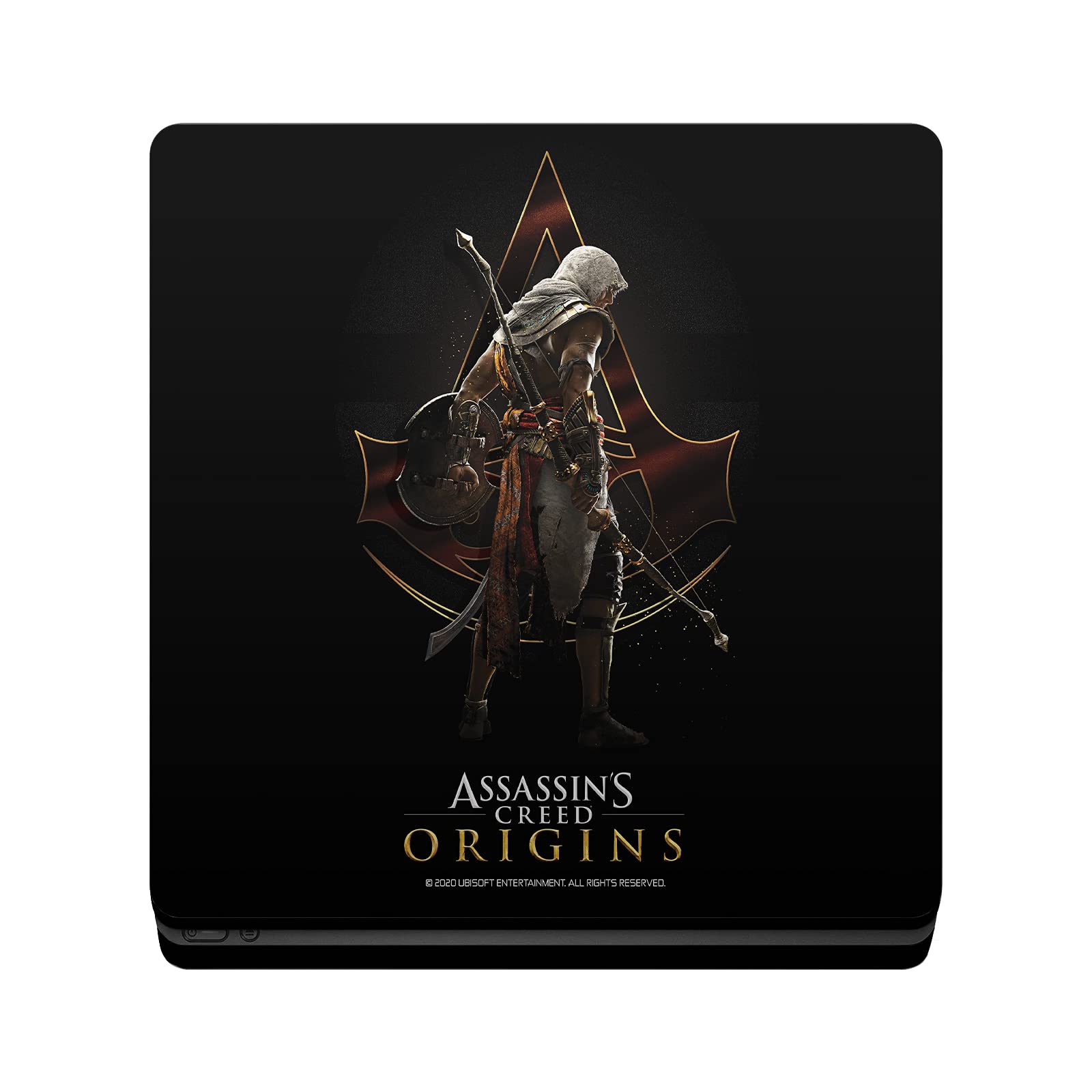 Head Case Designs Officially Licensed Assassin's Creed Bayek Crest Origins Character Art Matte Vinyl Sticker Gaming Skin Case Cover Compatible With Sony PlayStation 4 PS4 Slim Console