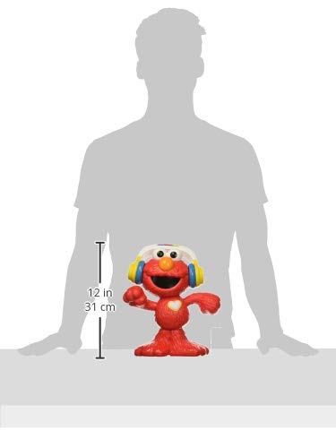 Sesame Street Let's Dance Elmo: 12-inch Elmo Toy that Sings and Dances, With 3 Musical Modes, Sesame Street Toy for Kids Ages 18 Months and Up