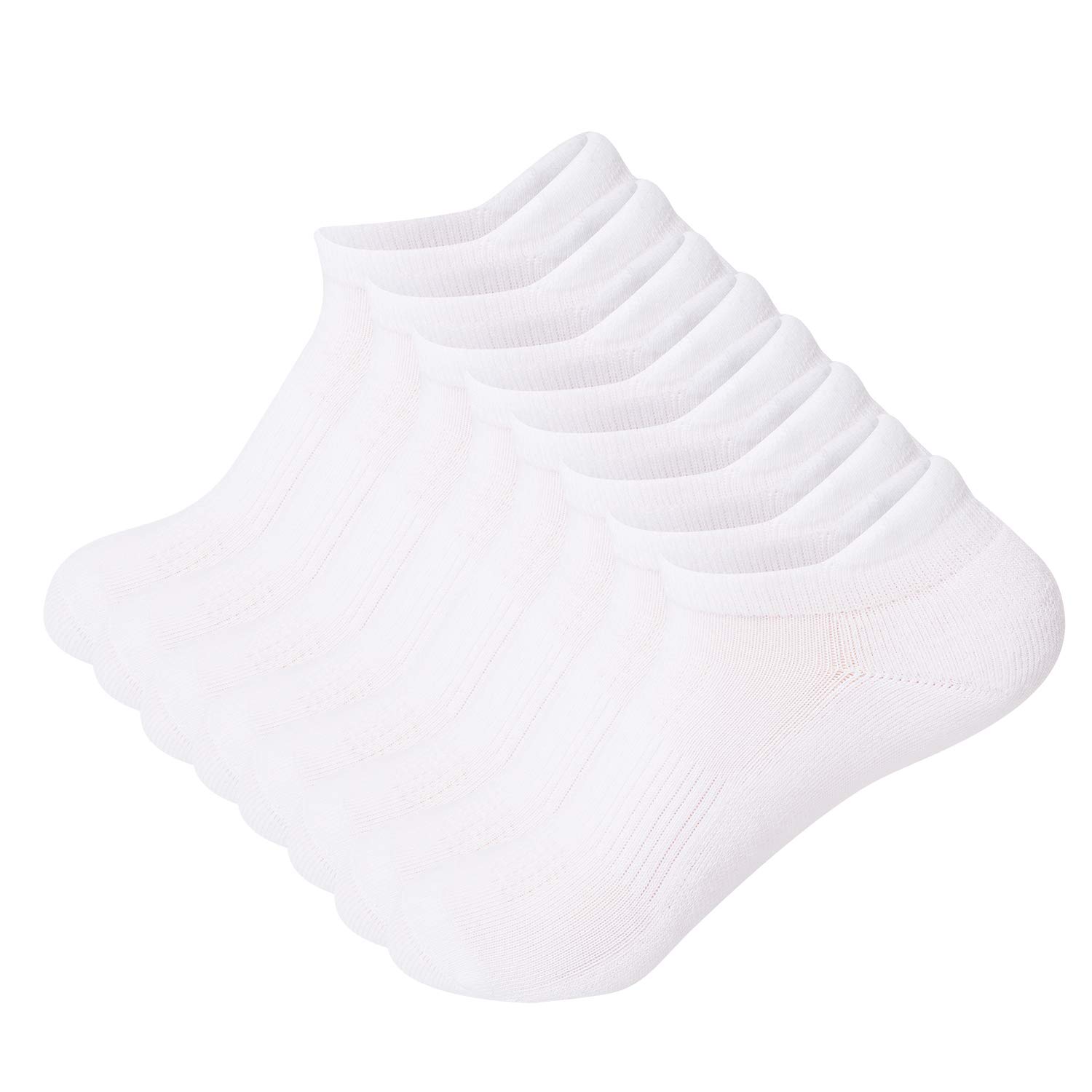 AIRSTROLL Coolmax Running Socks Womens, Athletic Ankle Low Cut Socks for Women 6 Pairs(Multicolor,6Pairs), multicolor, 9-11 (YH19004P01M02S)